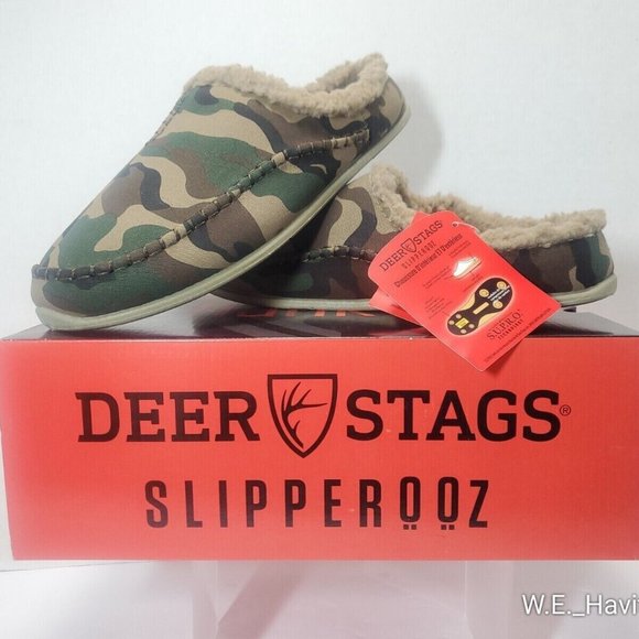 Deer Stags | Shoes | Deer Stags Nordic Slipperooz Indooroutdoor ...